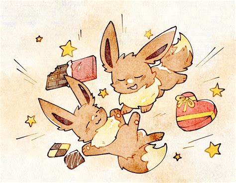 Eevee Pokemon Drawn By Zugvogel0525 Danbooru