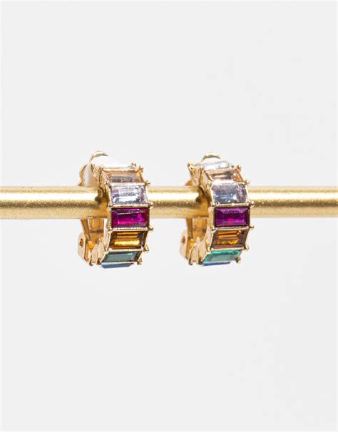 Aros Clips Con Strass