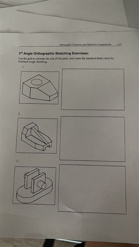 Draw Each Of Them And Include The Front View Top View And Side Course Hero