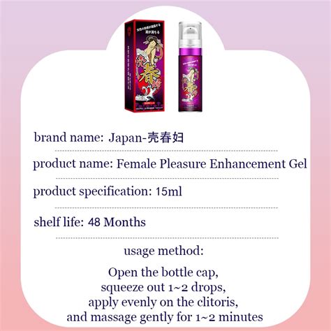 Safety Lickable】15ml Female Orgasm Gel Libido Enhancer Women Let Pang