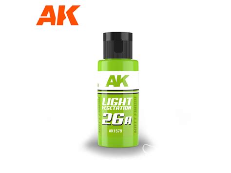 Ak interactive peinture AK1579 DUAL EXO 26A VÉGÉTATION LÉGÈRE 60ml