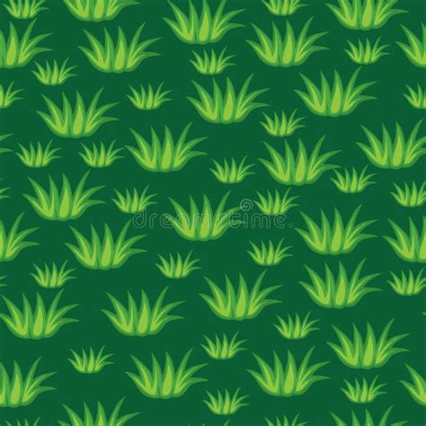 Green Grass Pattern Seamless Stock Vector Illustration Of Texture