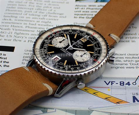Summer Sale Vintage 1970s Breitling 8806 Navitimer Chrono Matic W