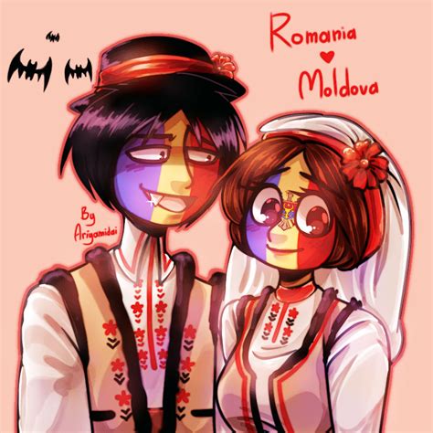 Countryhumans Romania X Moldova ~ By Ariyamidai On Deviantart