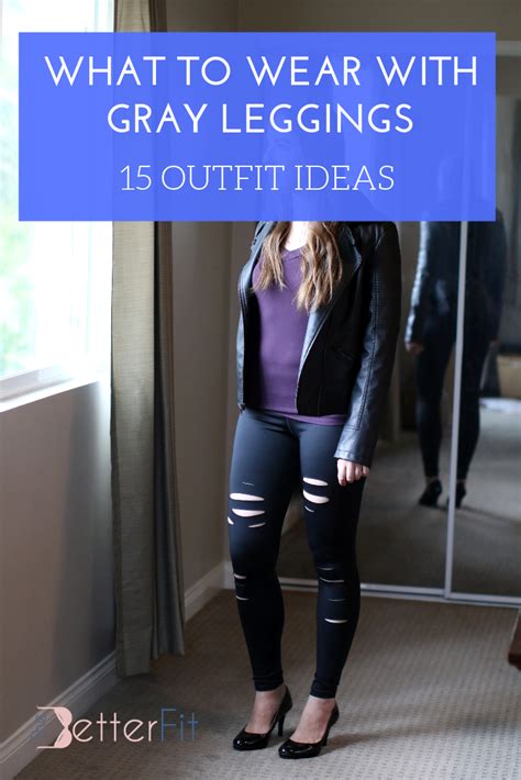 What Top Goes With Grey Leggings