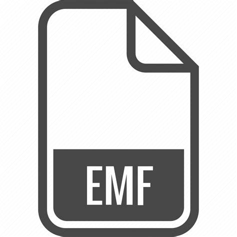 File Format Type Document Emf Icon Download On Iconfinder