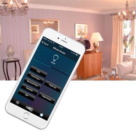 IPhone Lighting Control Rakolighting UK Online Shop Wireless