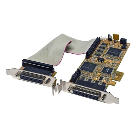 Startech Pex8s950lp 8 Port Pcie Rs232 Serial Adapter Card Serial Db9