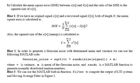 Solved A Common Example Of A Digital Signal Processing Chegg