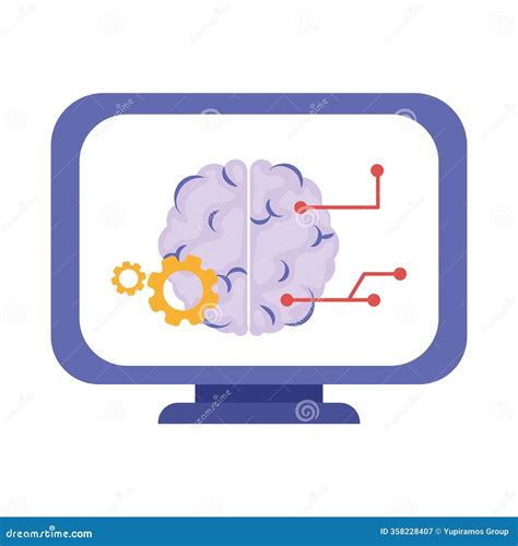 Quantum Neural Network Artificial Intelligence Illustration Stock Illustration Illustration Of