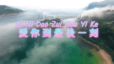Instrumental Ai Ni Dao Zui Hou Yi Ke 愛你到最後一刻 With Lyrics By Love Instrumental YouTube