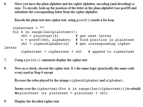 Part 3 Keyphrase Mono Alphabetic Substitution Write