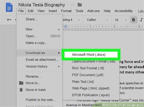 Ways To Download Google Docs WikiHow