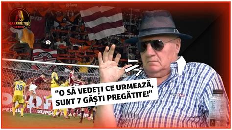 CULISE Mitica Dragomir DEZVALUIRI SOC Despre REVOLTA Fanilor