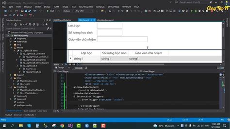 LẬp TrÌnh Wpf C Mvvm 95 Cách Gọi Events Loaded Trong Form Quản