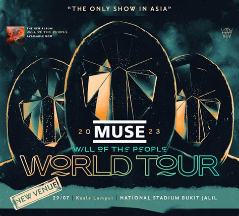 MUSE Will Of The People World Tour 2023 Kuala Lumpur 吉隆坡演唱会