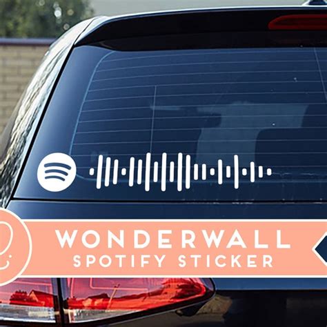 Spotify Code Sticker Holo Etsy