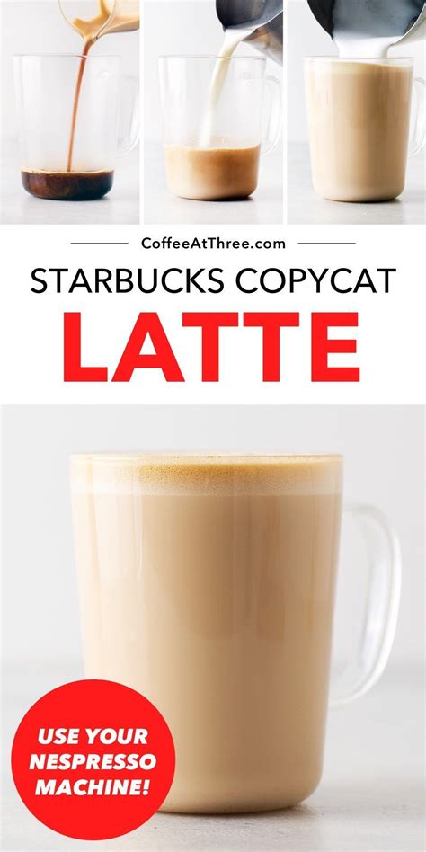 Starbucks Latte Copycat Artofit