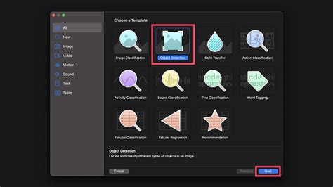 creating an object detection machine learning model with create ml