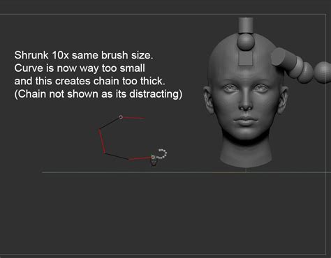 Change Curve Resolution In Zbrush ZBrushCentral