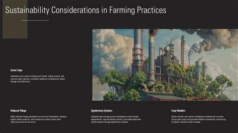 Sustainability Considerations In Farming Practices Ppt Template St Ai Ss Ppt Slide