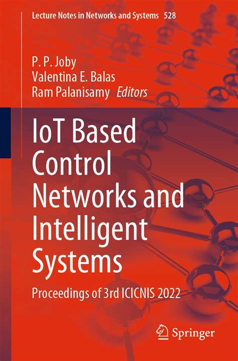 Iot Based Control Networks And Intelligent Systems Ebook By Epub Rakuten Kobo United States