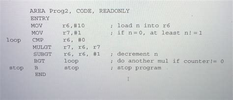 Arm Assembly Language Using Program As A Chegg