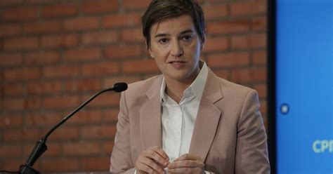 Ana Brnabić Na Predstavljanu Pupin Incijative Telegrafrs
