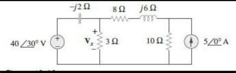 Solved Solve The Circuit By Superposition Method And Also By