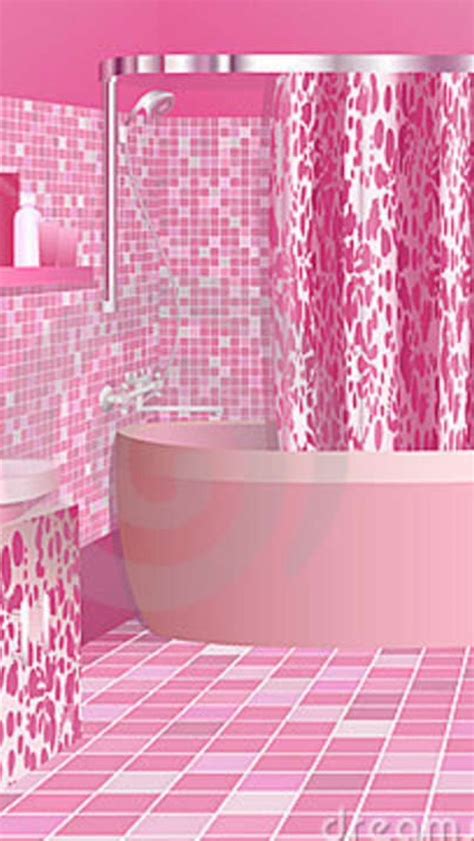 Pink Bathroom Tiles Ideas