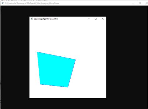 Codelybrary Scanline Polygon Fill Algorithm