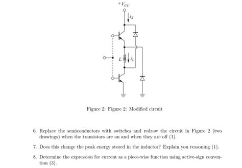 Solved Figure 2 Figure 2 Modified Circuit 6 Replace The