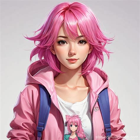 Cewek Cantik Berhijab Yang Sedang Duduk Di Pinggir Jalan Prompts