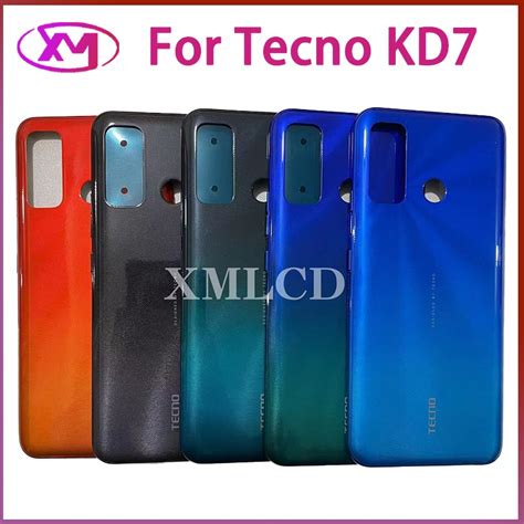 For Tecno Kd7 Back Battery Cover Rear Panel Door Housing Case Repair