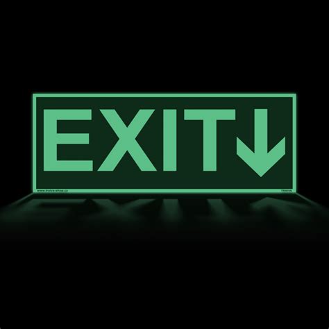 Exit With Arrow E Safetyshop Eu