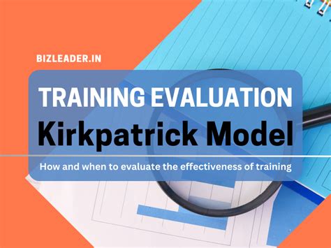 Kirkpatrick Model 4 Levels Of Training Evaluation