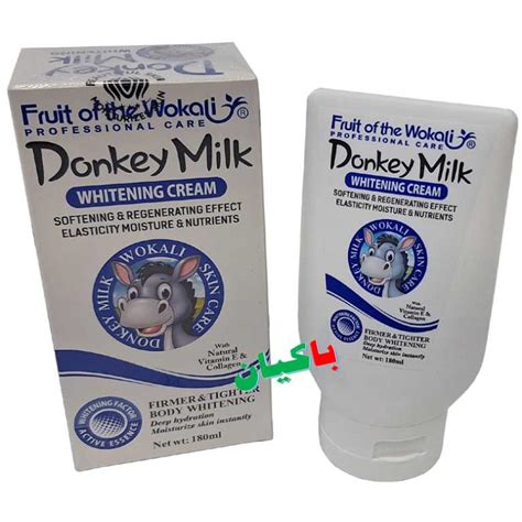 کرم شیر الاغ وکالی اصل Donkey Milk سفید کننده فوری تهران کالای آرایشی