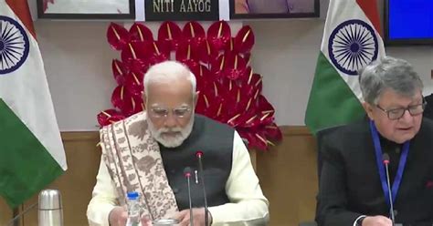 Pm मोदी ने Niti आयोग में की अर्थशास्त्रियों के साथ बैठक Budget 2023 से