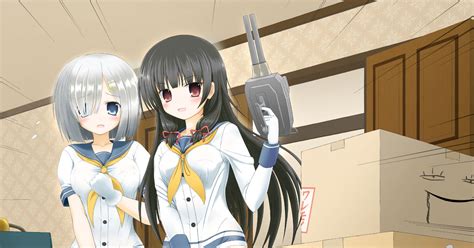 艦隊これくしょん 磯風、浜風入渠中に よこのイラスト Pixiv