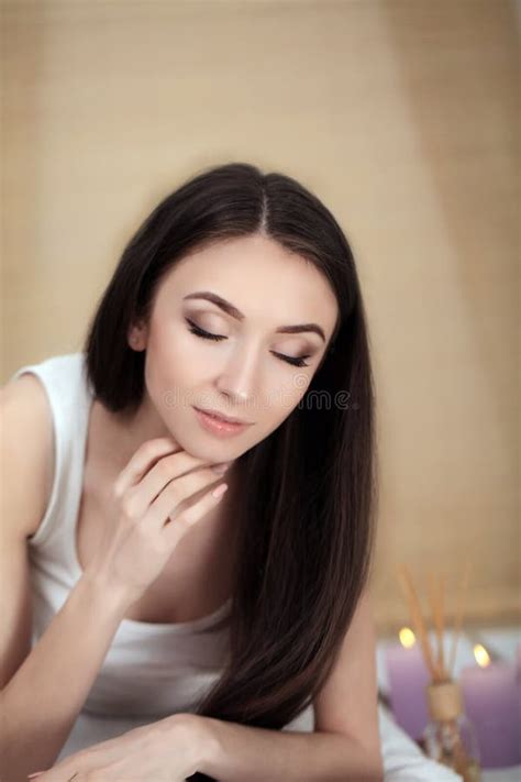 Spa Massage For Woman Therapist Massaging Female Body With