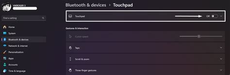 How To Disable Touchpad In Windows 11 Pc