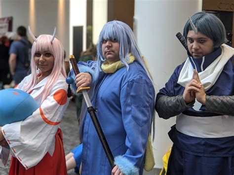 Self Rimuru Shuna And Souei From Slime Isekai Cosplay