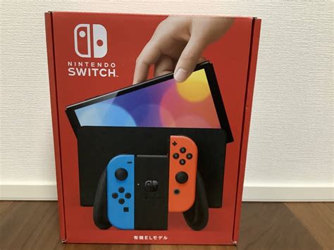 ★新品未使用未開封★【2023年11月購入】任天堂 Nintendo Switch 有機elモデル『ネオンレッド・ネオンブルー』 ★新品未使用