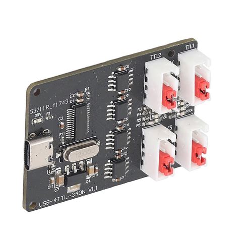 Way USB To TTL Serial Port Module TYPE C USB To TTL Serial Adapter Board With LED Indicator
