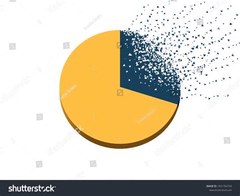 Three Tenths Pie Chart Dispersion Effect Stock Illustration 1931764742 Shutterstock