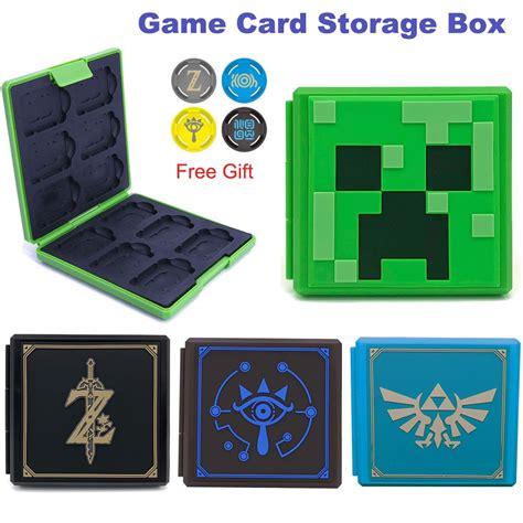กล่องเคสแข็ง กันกระแทก 12 ช่อง สําหรับ Nintendo Switch Andlite Shopee