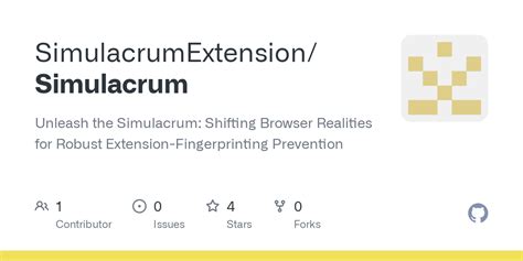 Github Simulacrumextension Simulacrum Unleash The Simulacrum Shifting Browser Realities For