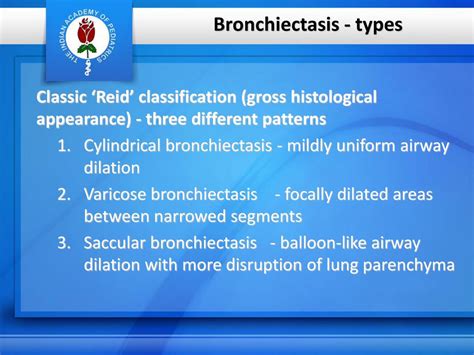 Types Of Bronchiectasis