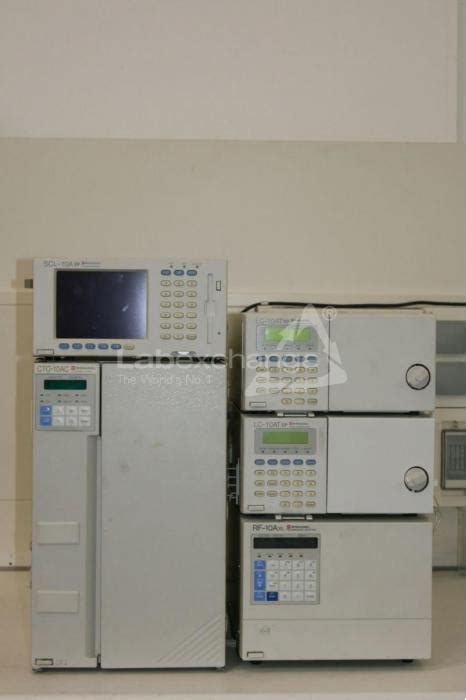 used shimadzu hplc system for sale 6075 item 1637410 bimedis