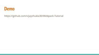 Introduction Of Webpack 4 PPT